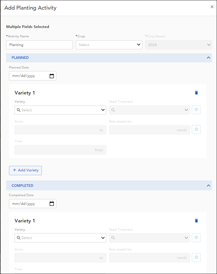 Activities: Map based planning – Granular Insights