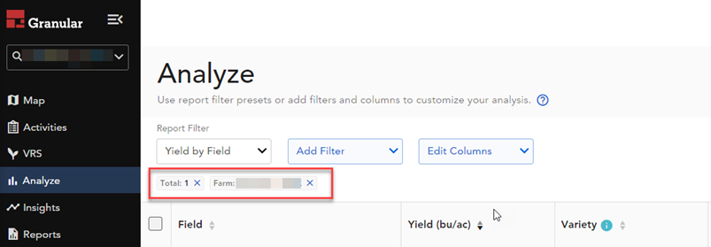 Using Analyze to Evaluate Product Performance – Granular Insights